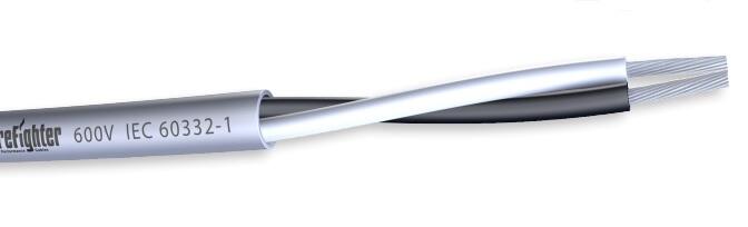 DALI kabel, Uskjermet,1 par AWG14 LSZH, 600v, CPR: B2ca, s1a,d1,a1, Grå ...