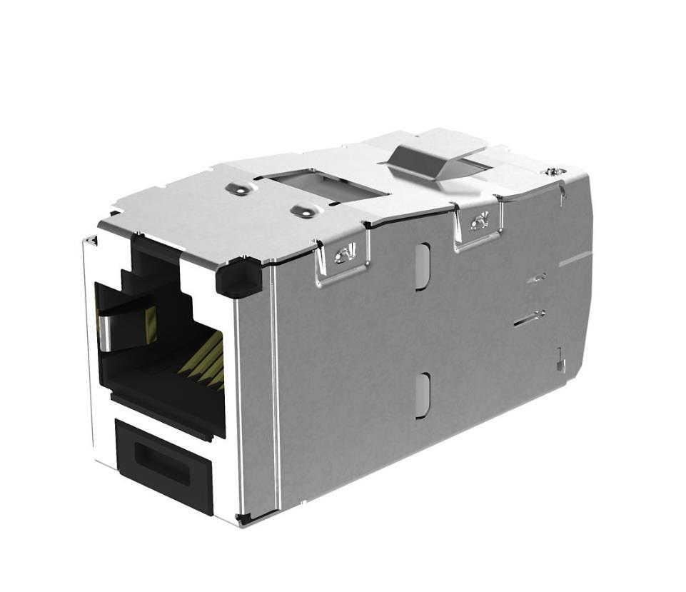 Mini-Com RJ45 modul kat6a 10 Gig STP Panduit - Holmefjord AS